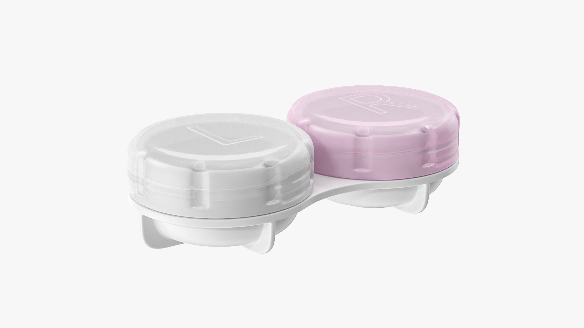 Contact Lens Case Pink 3D Model - TurboSquid 1998691