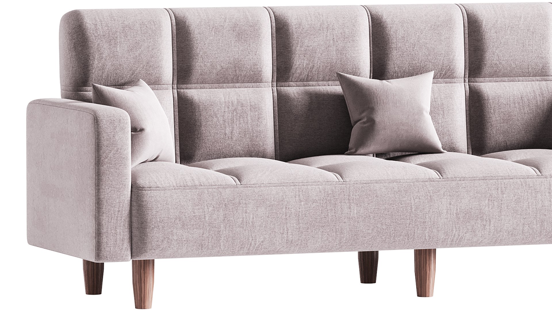 Modern 4-Seat Convertible Sofa Model - TurboSquid 2281471