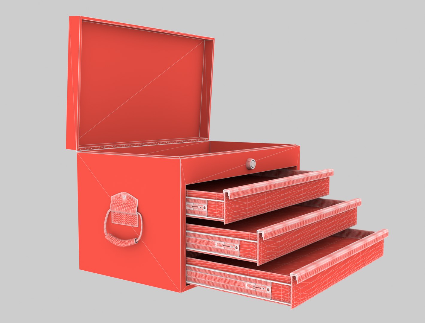 Tool Box Snap 3D Model - TurboSquid 1649883