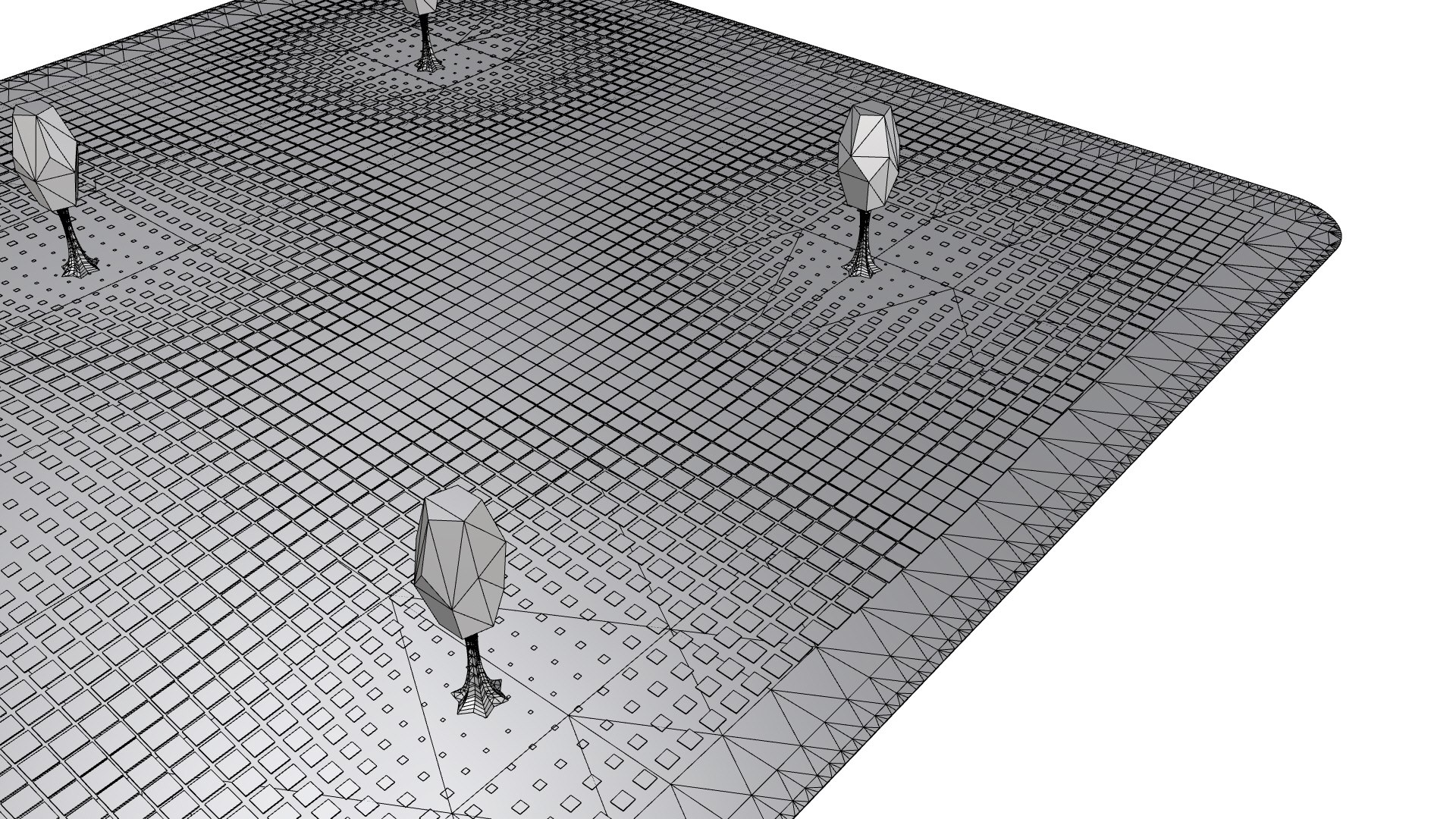 3D Model Parametric Tiles Lanscape - TurboSquid 2061588