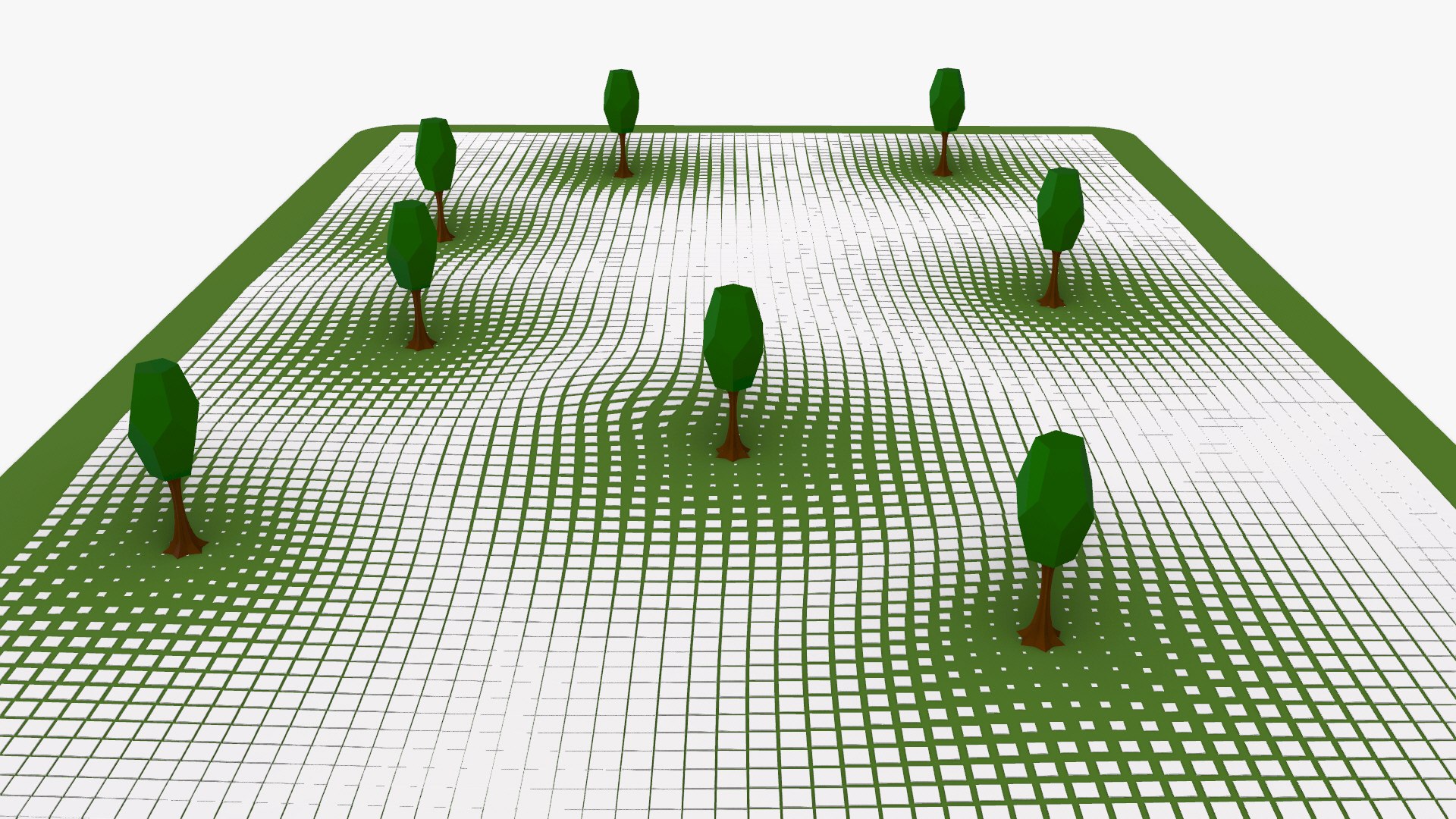 3D Model Parametric Tiles Lanscape - TurboSquid 2061588