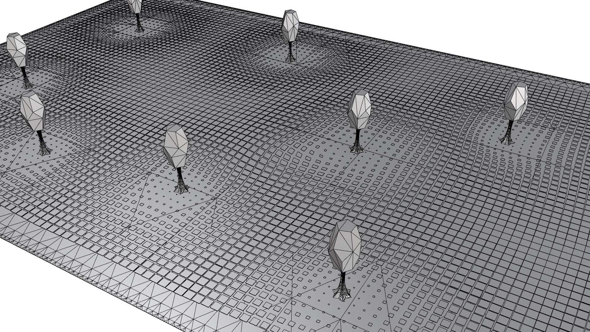 3D Model Parametric Tiles Lanscape - TurboSquid 2061588