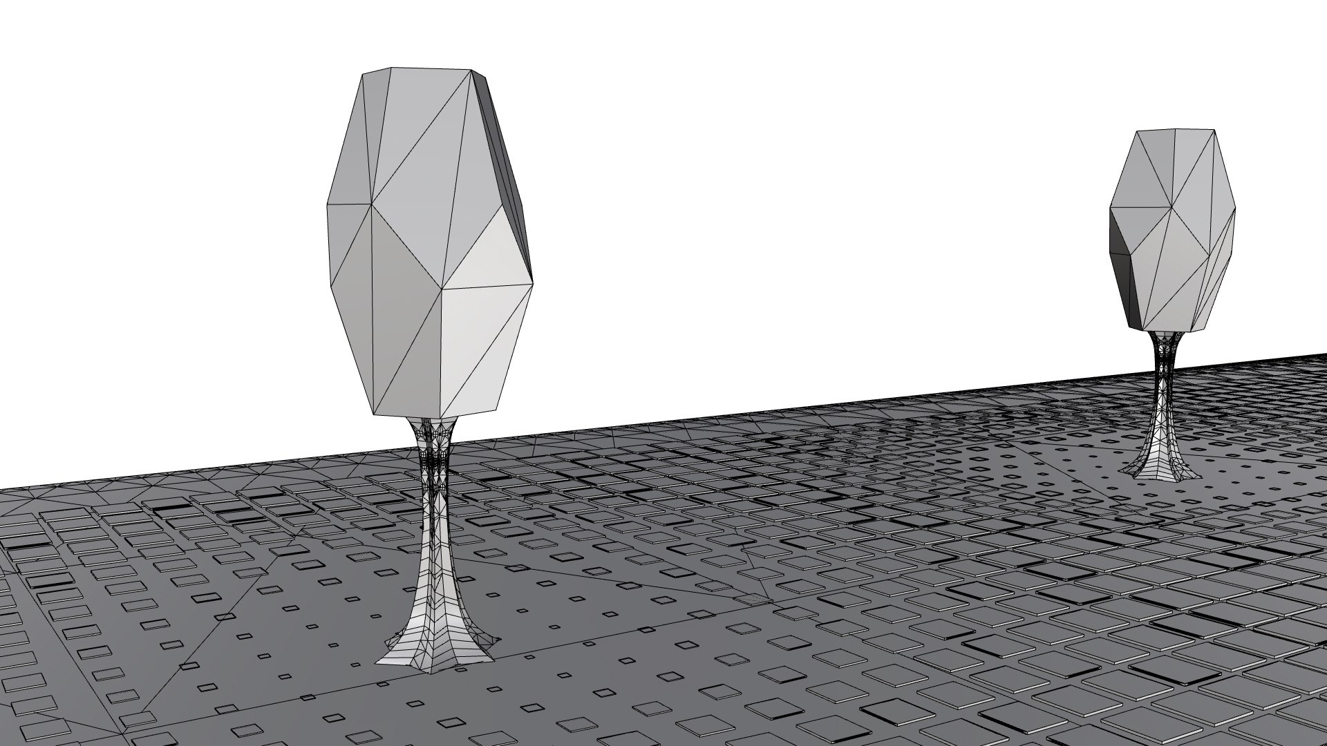 3D Model Parametric Tiles Lanscape - TurboSquid 2061588