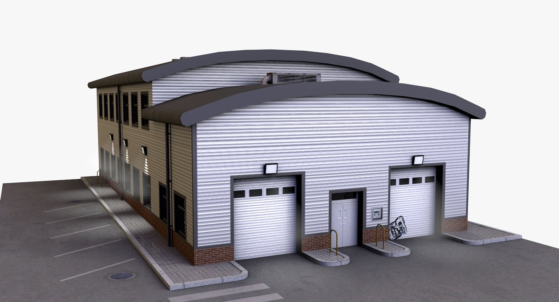 3d Model Distribution Building