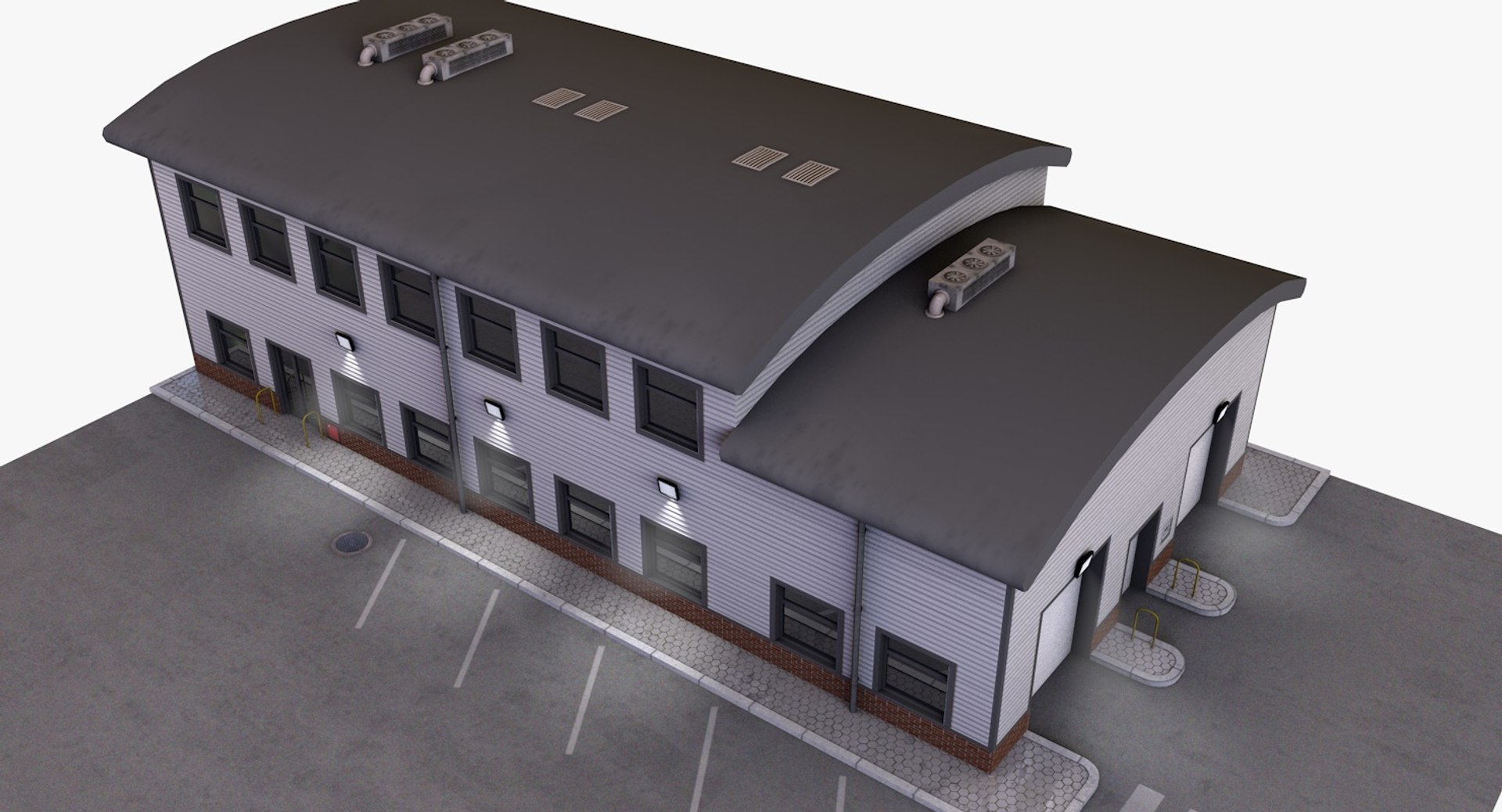 3d Model Distribution Building