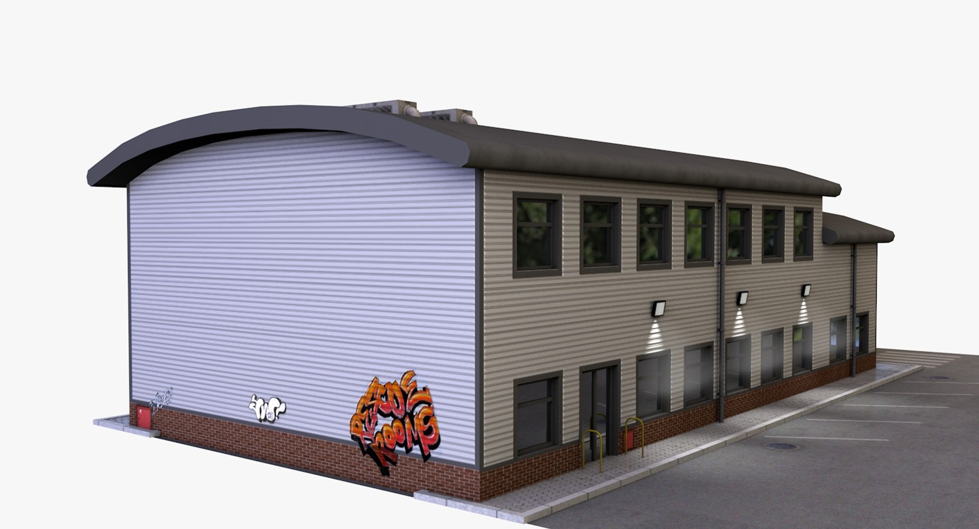 3d Model Distribution Building