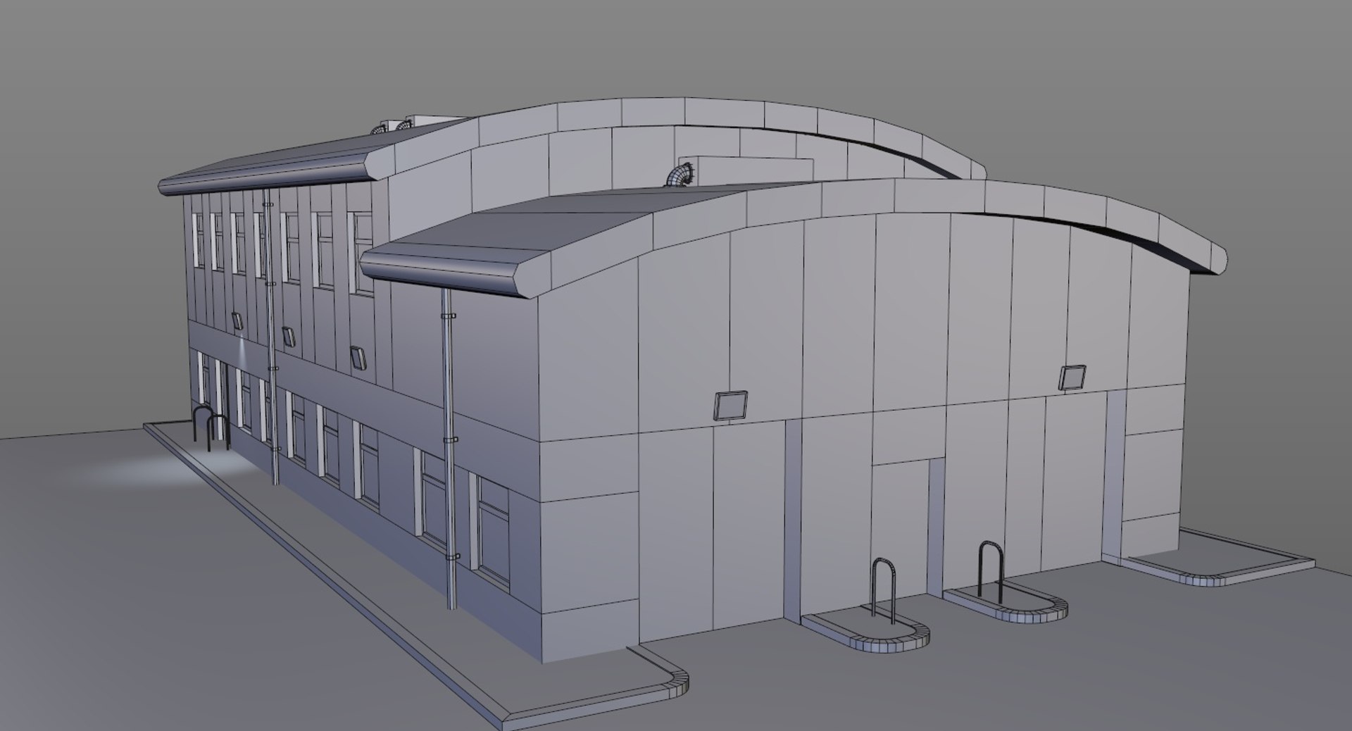3d Model Distribution Building