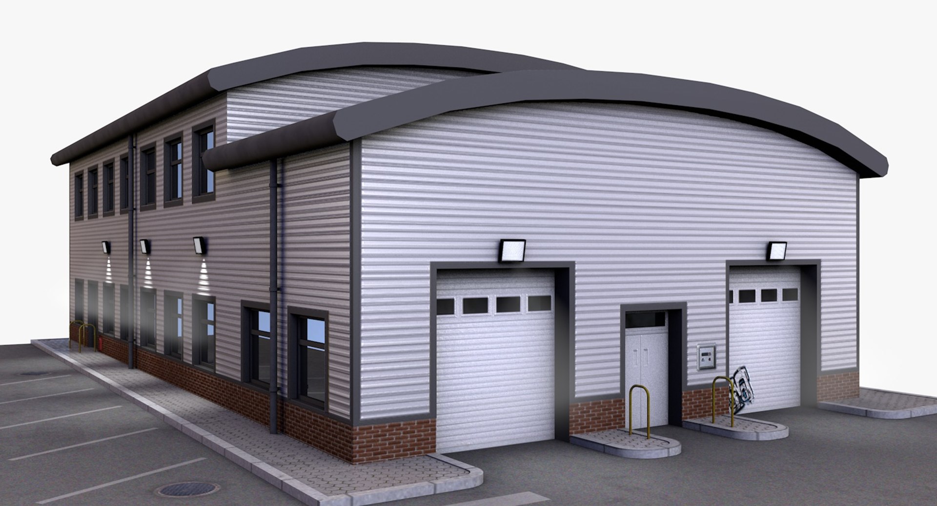3d Model Distribution Building