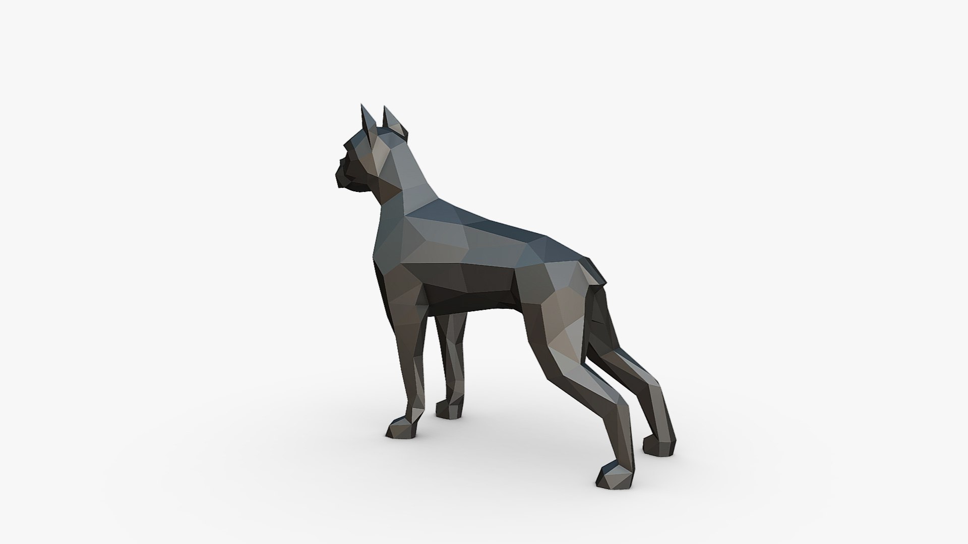 3D Boxer Dog Model - TurboSquid 1848413