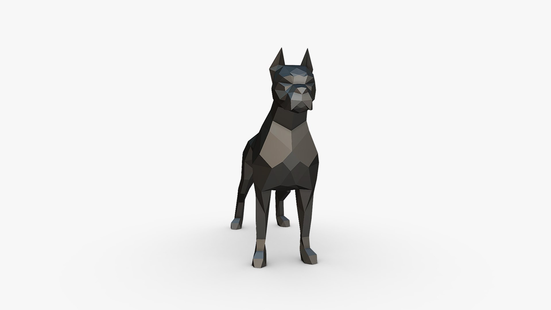 3D Boxer Dog Model - TurboSquid 1848413