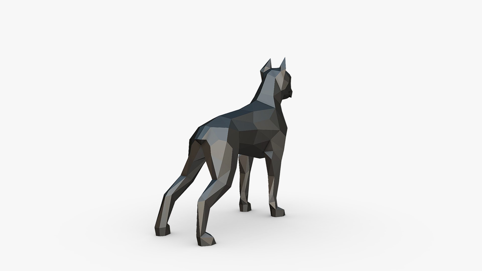 3D Boxer Dog Model - TurboSquid 1848413