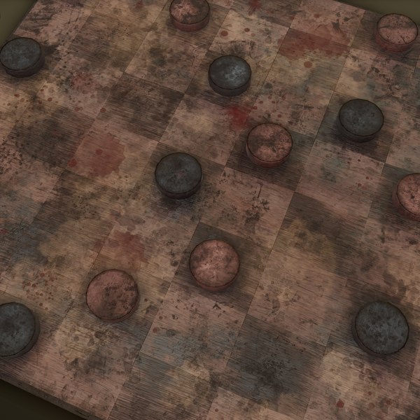 Medieval Checkers 3D - TurboSquid 1729351