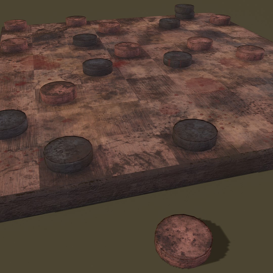 Medieval Checkers 3D - TurboSquid 1729351