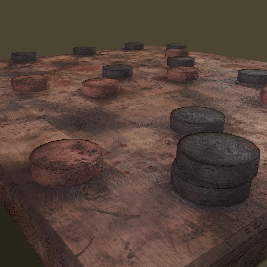 Medieval Checkers 3D - TurboSquid 1729351