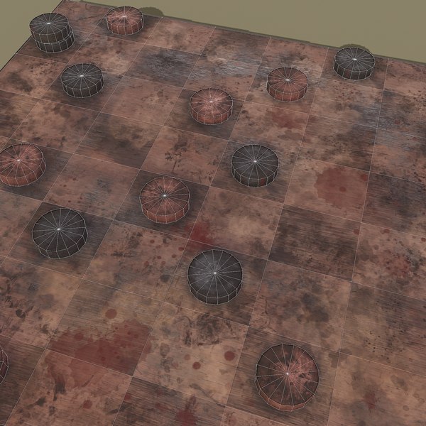 Medieval Checkers 3D - TurboSquid 1729351