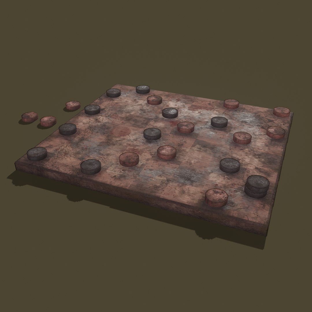 Medieval Checkers 3D - TurboSquid 1729351