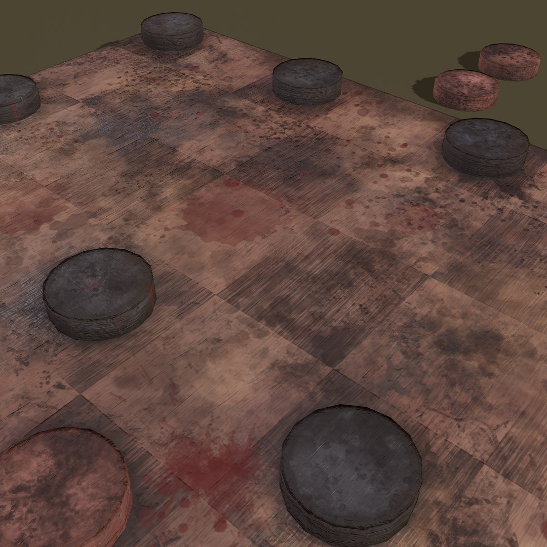 Medieval Checkers 3D - TurboSquid 1729351