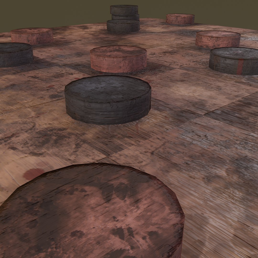 Medieval Checkers 3D - TurboSquid 1729351