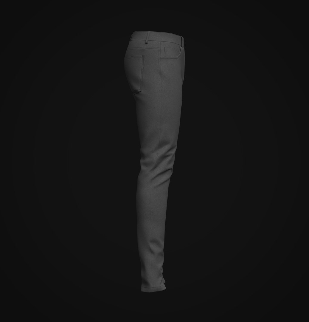 3D Denim Jeans 3d Model - TurboSquid 2252327