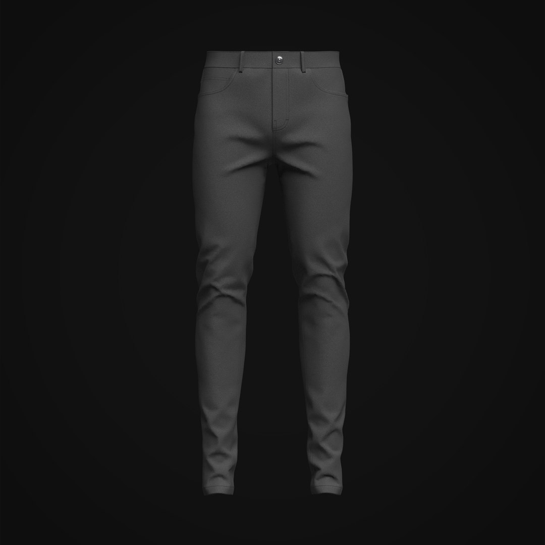 3D Denim Jeans 3d Model - TurboSquid 2252327