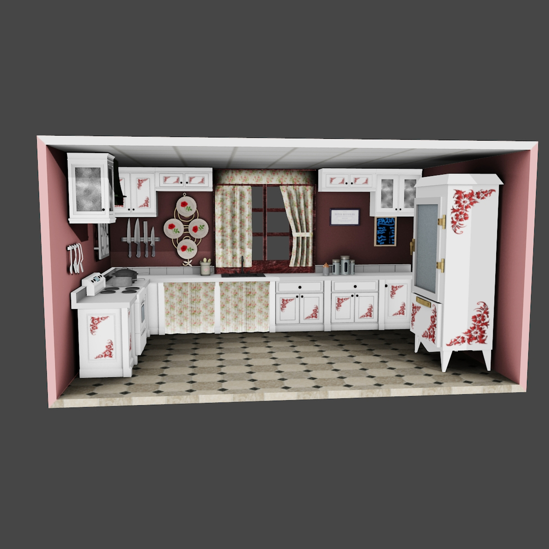 Blender Unity Second-life 3D Model - TurboSquid 1170535