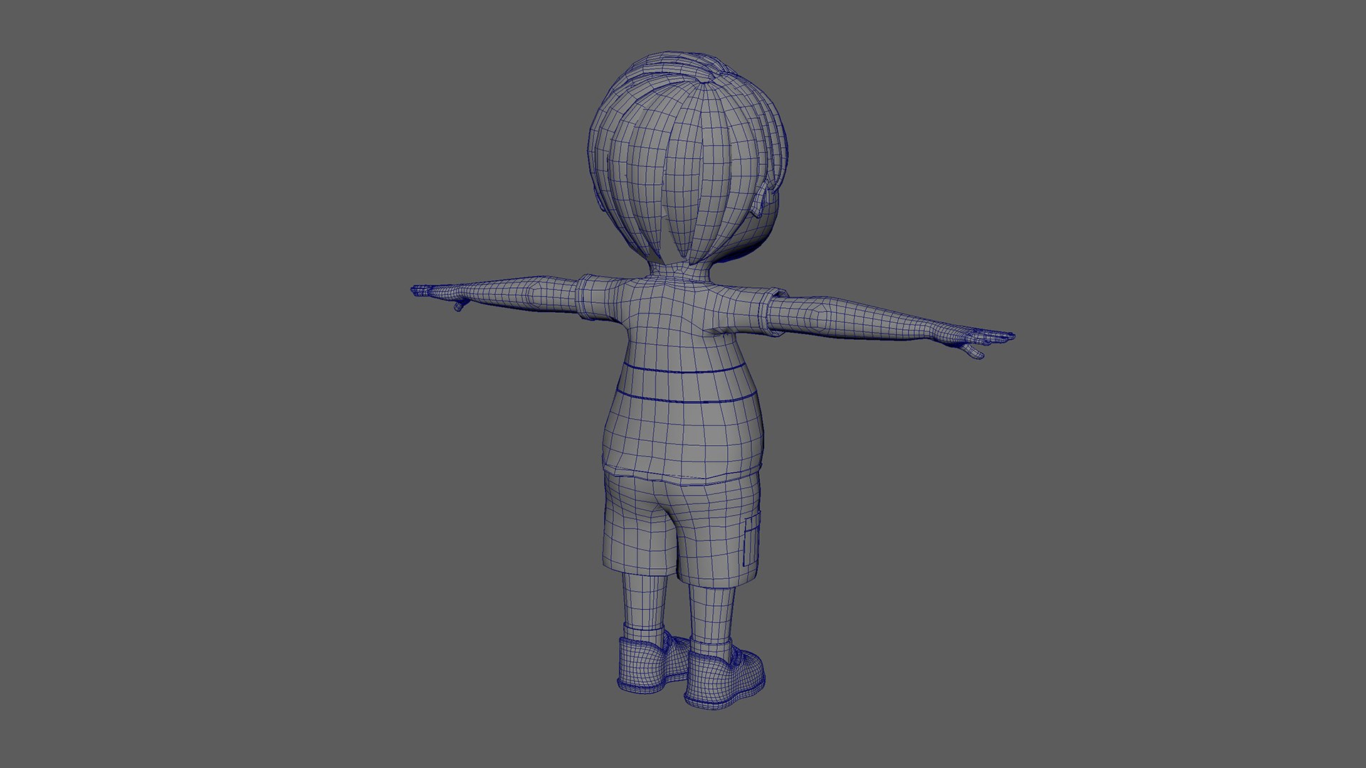 Cartoon Kid Character Nico With Rig Model - TurboSquid 2274332