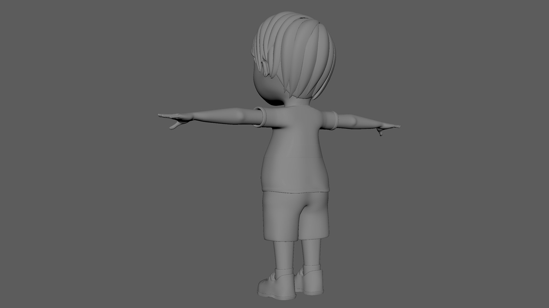 Cartoon Kid Character Nico With Rig Model - TurboSquid 2274332
