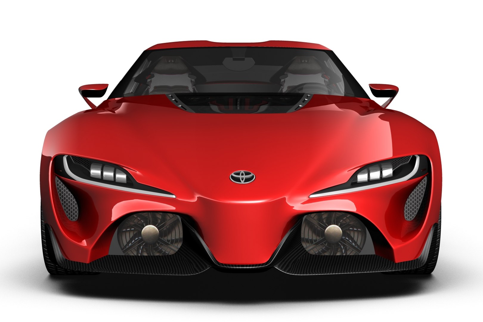 3d toyota 2017 supra model