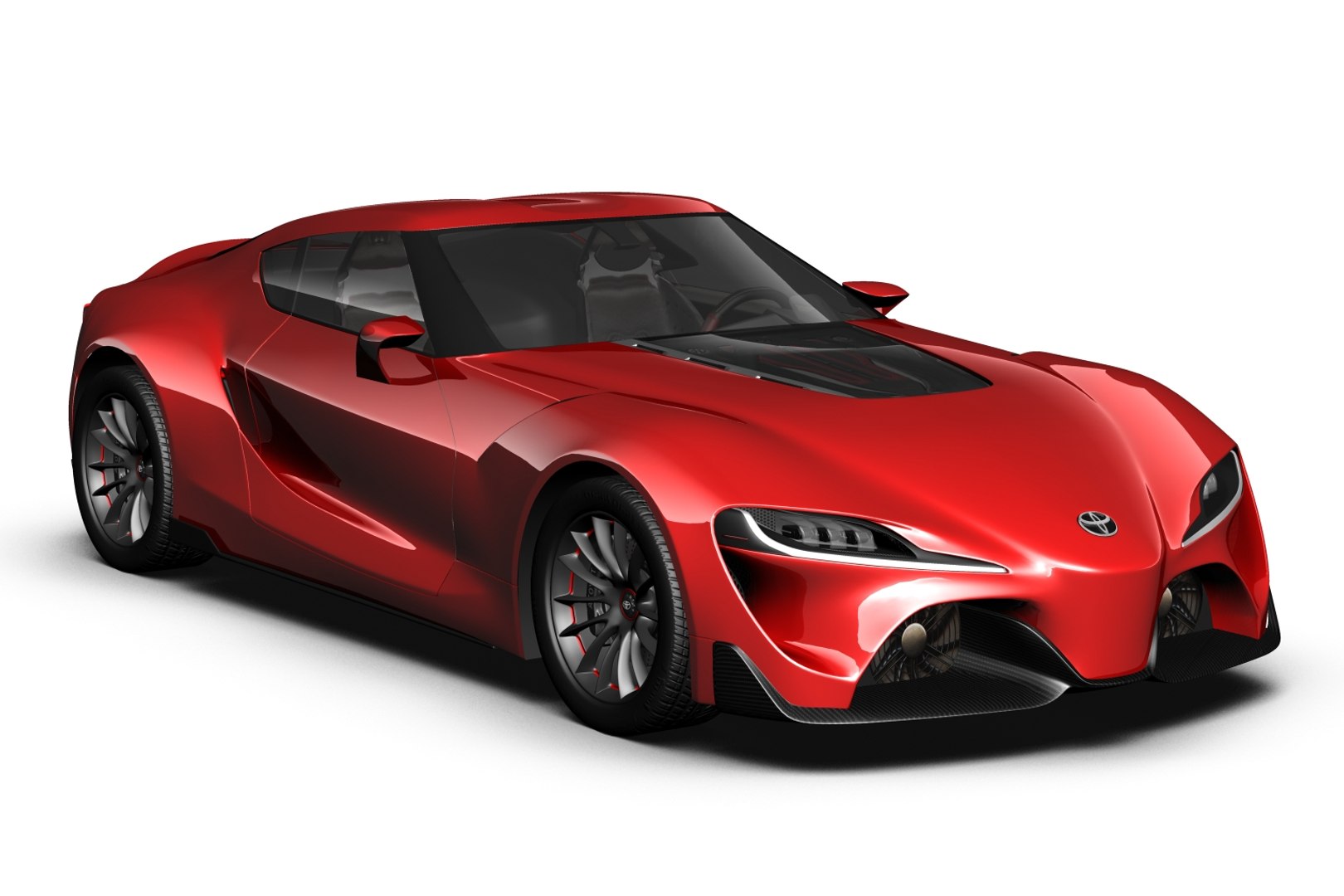 3d toyota 2017 supra model