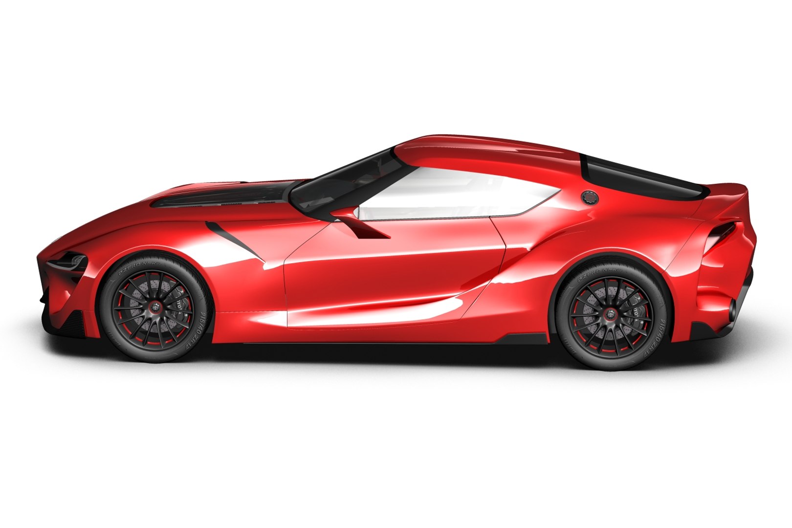 3d toyota 2017 supra model