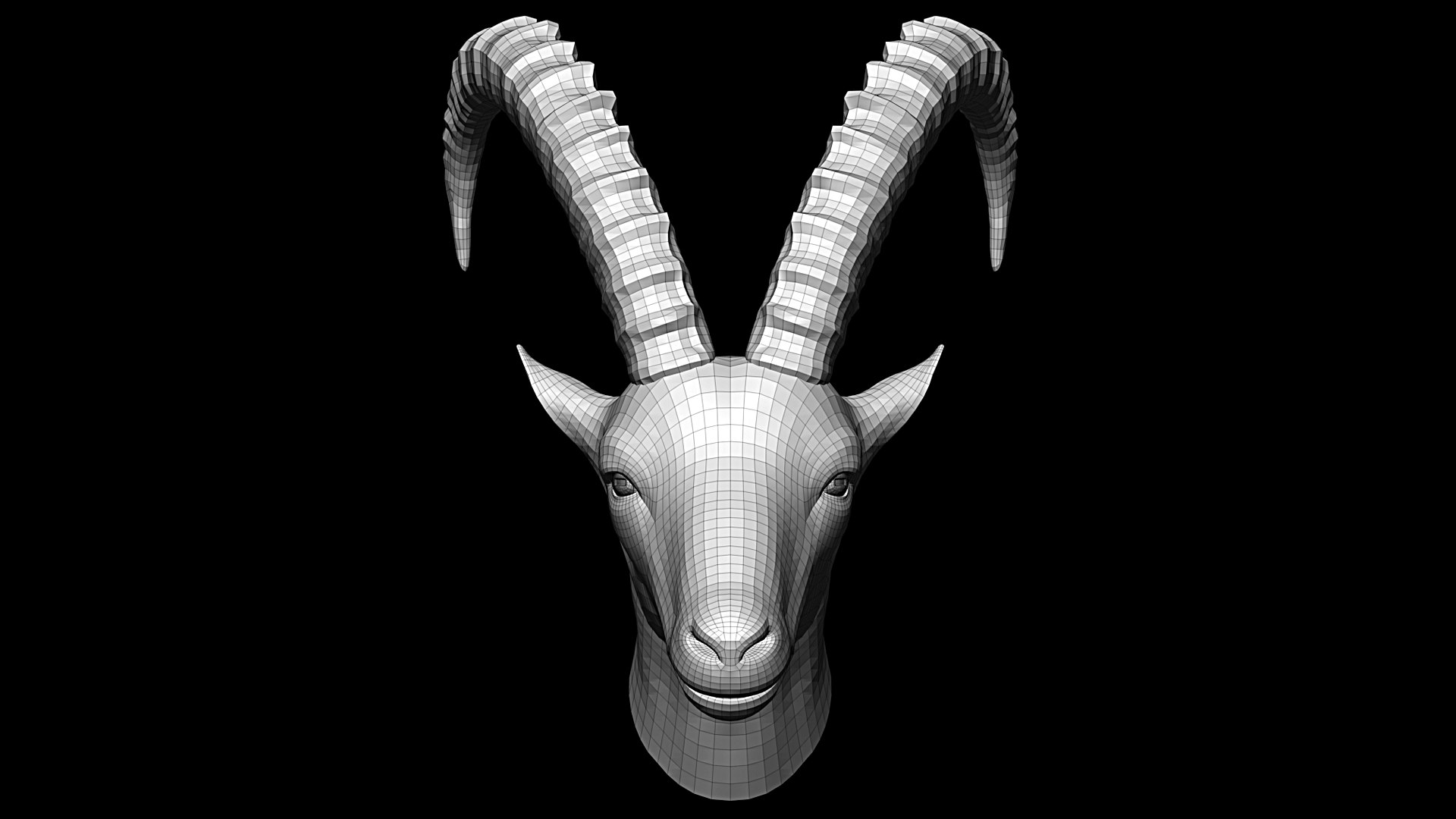 3D model goat head - TurboSquid 1460115