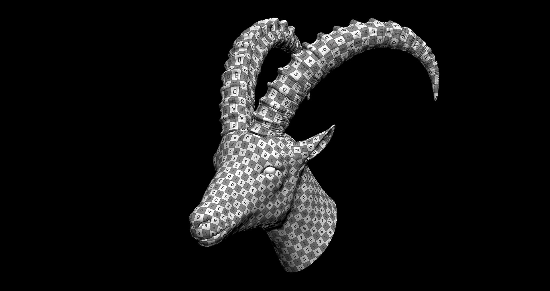 3D Model Goat Head - TurboSquid 1460115