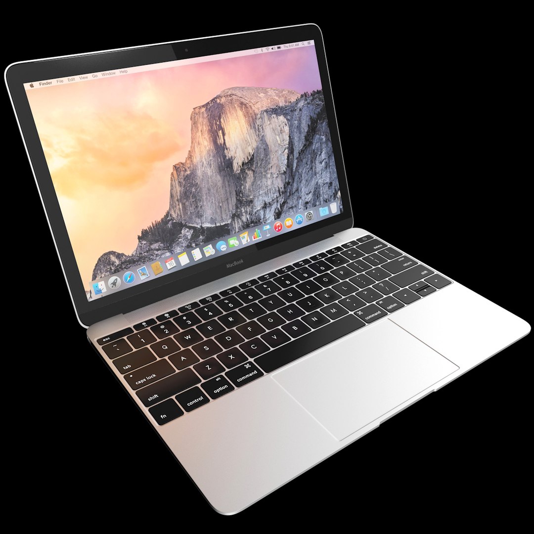 max realistic apple macbook 2015