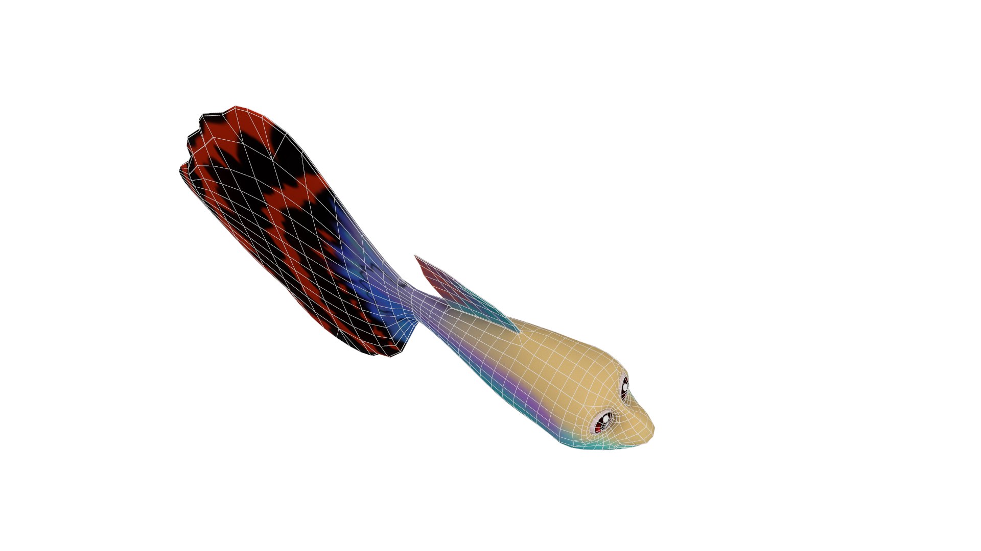 3D guppy fish toon animation - TurboSquid 1586042