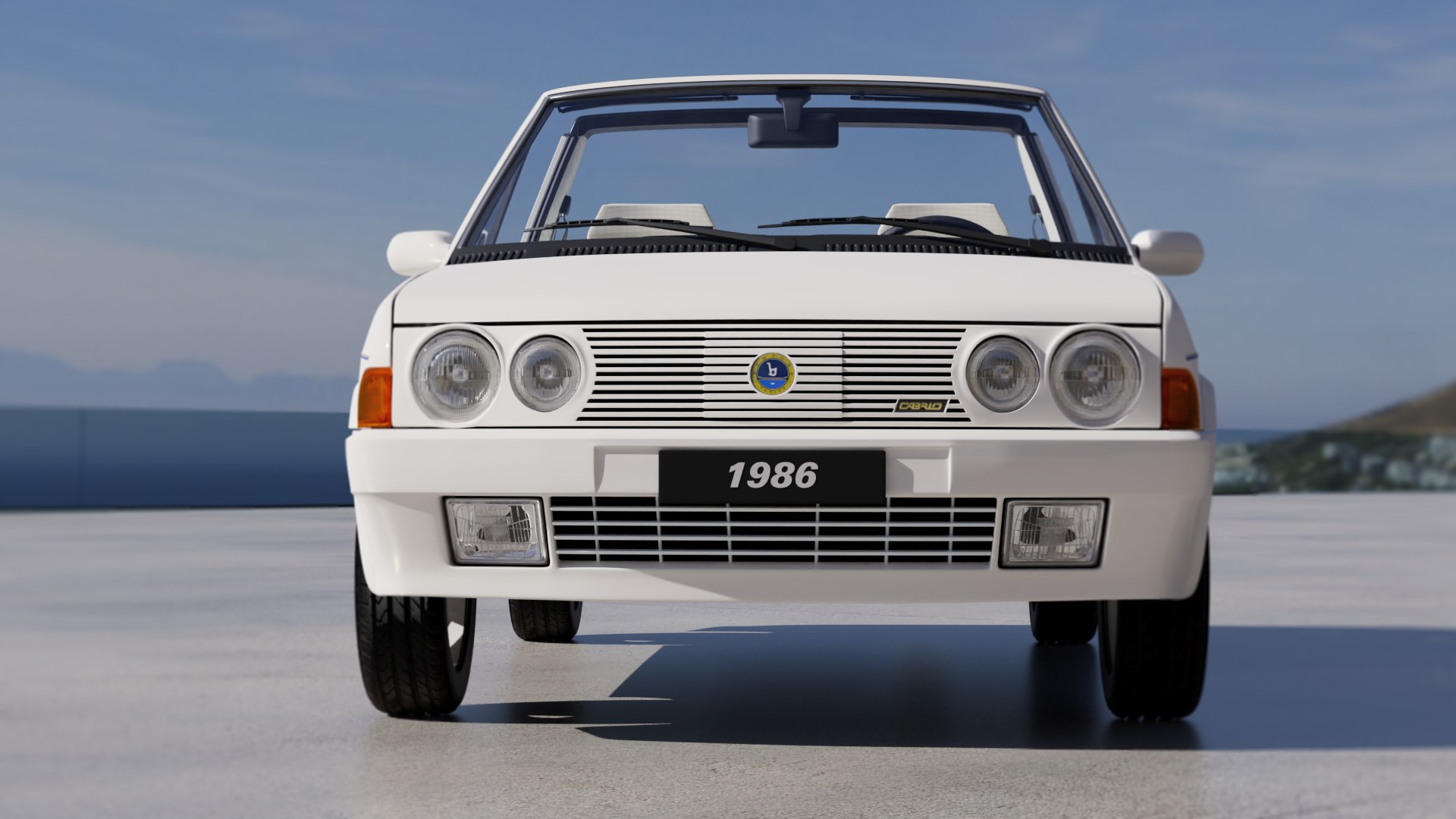 1986 Fiat Ritmo Supercabrio Bertone Leader 3D - TurboSquid 2246522