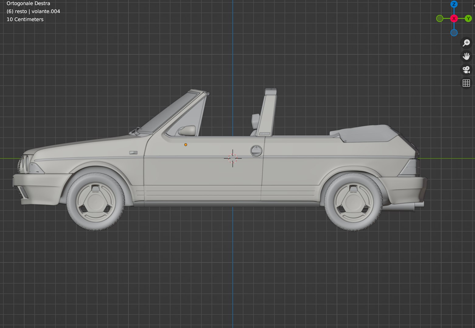 1986 Fiat Ritmo Supercabrio Bertone Leader 3D - TurboSquid 2246522