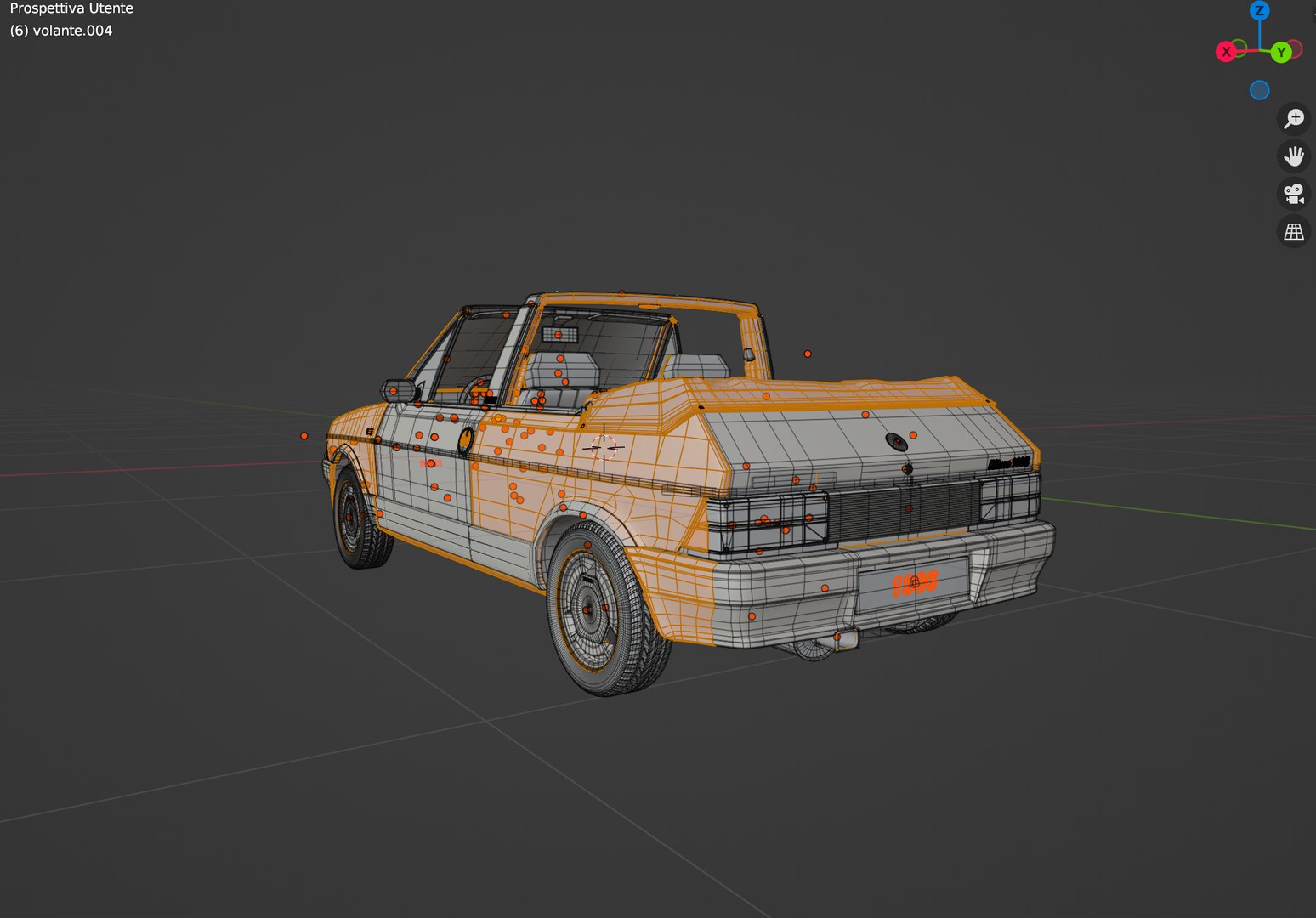 1986 Fiat Ritmo Supercabrio Bertone Leader 3D - TurboSquid 2246522