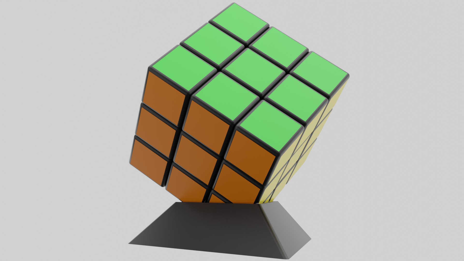 Rubik Cube Set 3D Model - TurboSquid 2106918