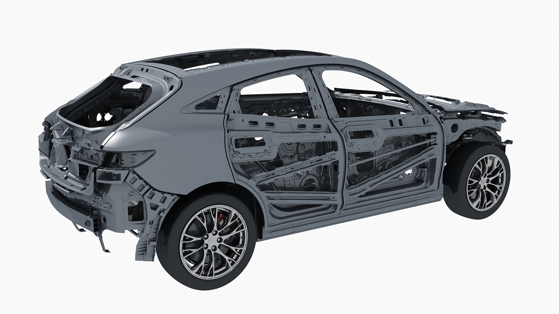 SUV Chassis Frame 3D Model - TurboSquid 1971371