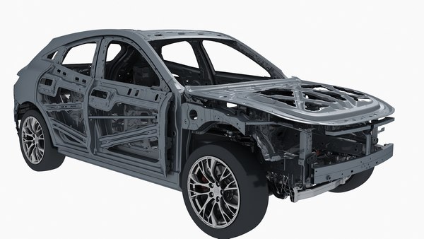 SUV Chassis frame 3D 모델 - TurboSquid 1971371