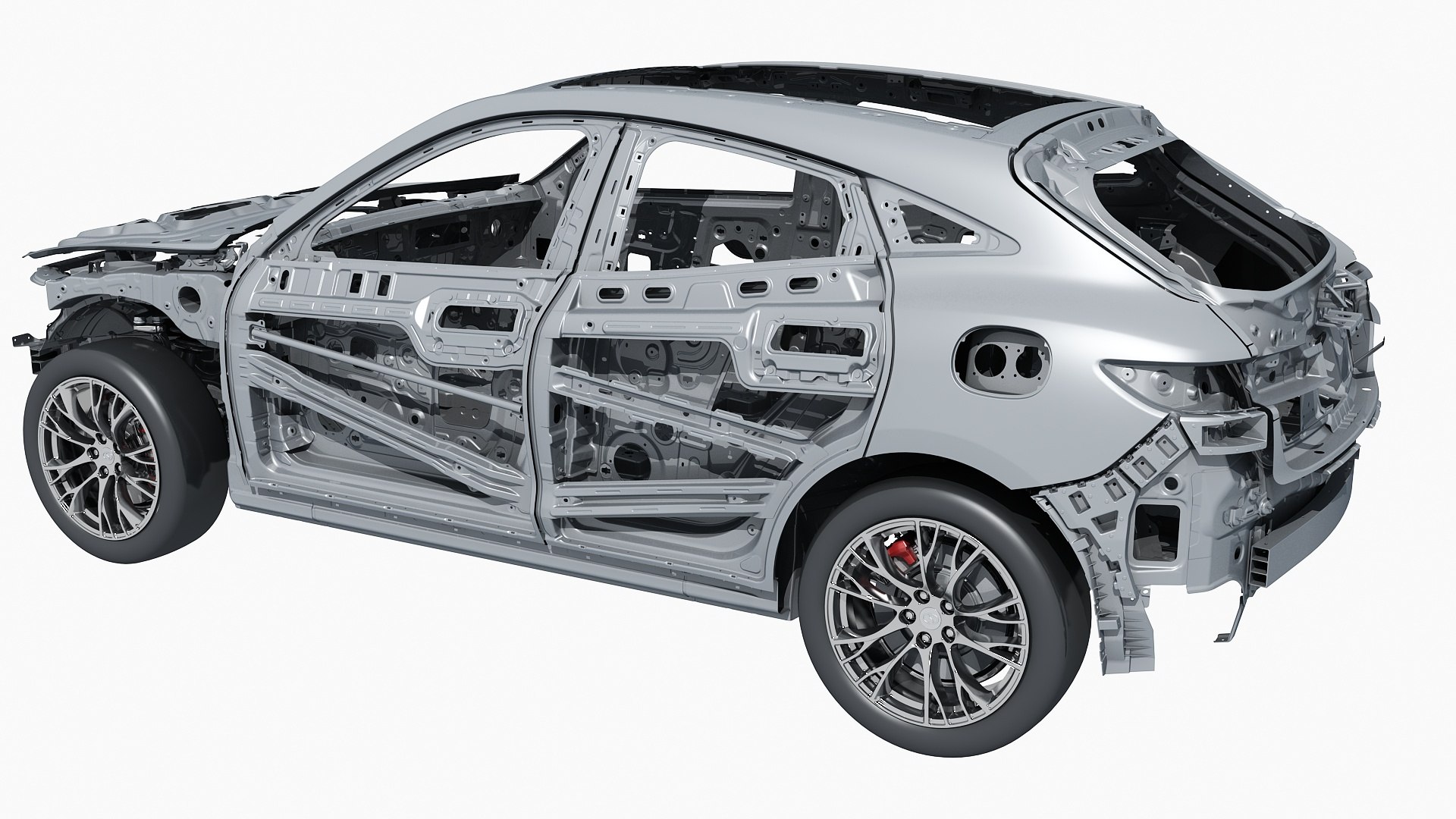 SUV Chassis Frame 3D Model - TurboSquid 1971371