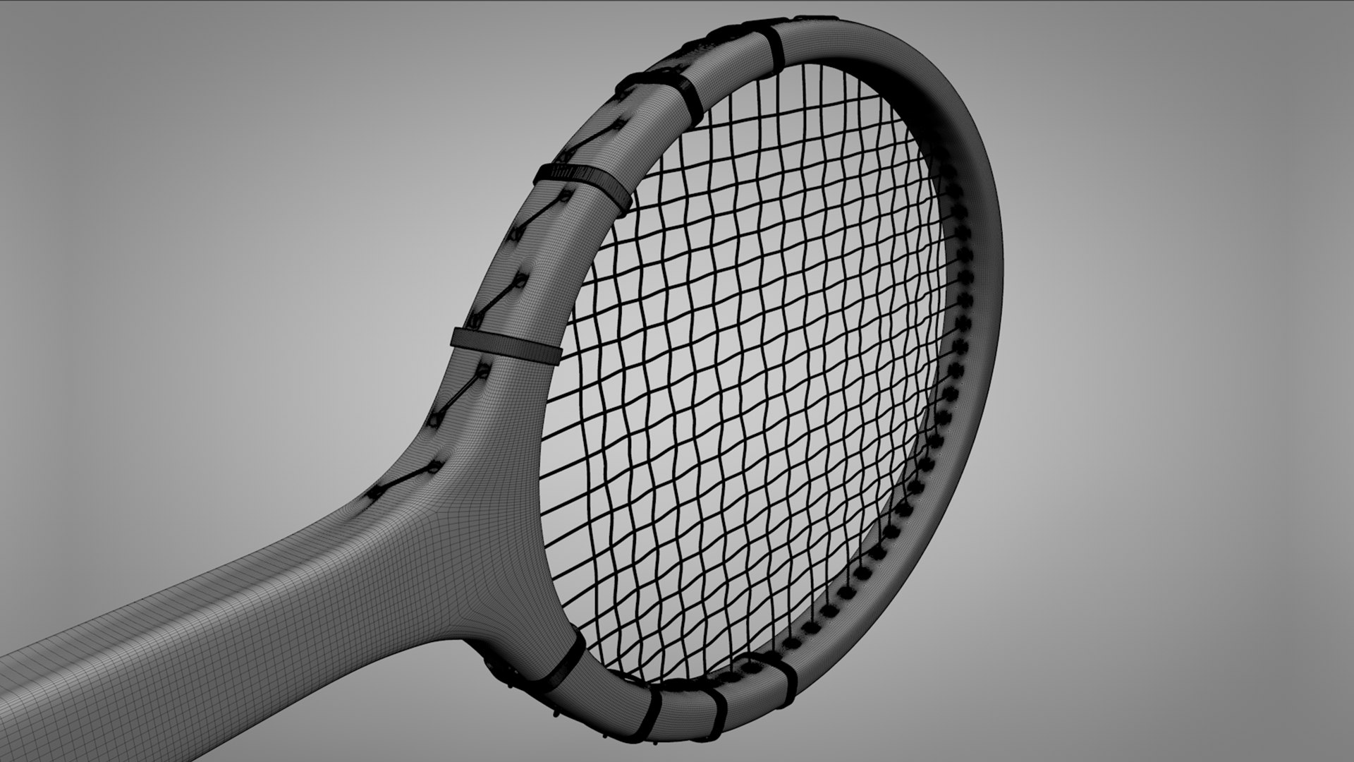 Tennis racquet wilson maureen 3D - TurboSquid 1624404