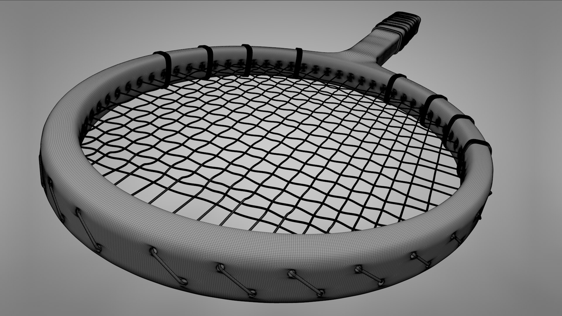 Tennis racquet wilson maureen 3D - TurboSquid 1624404