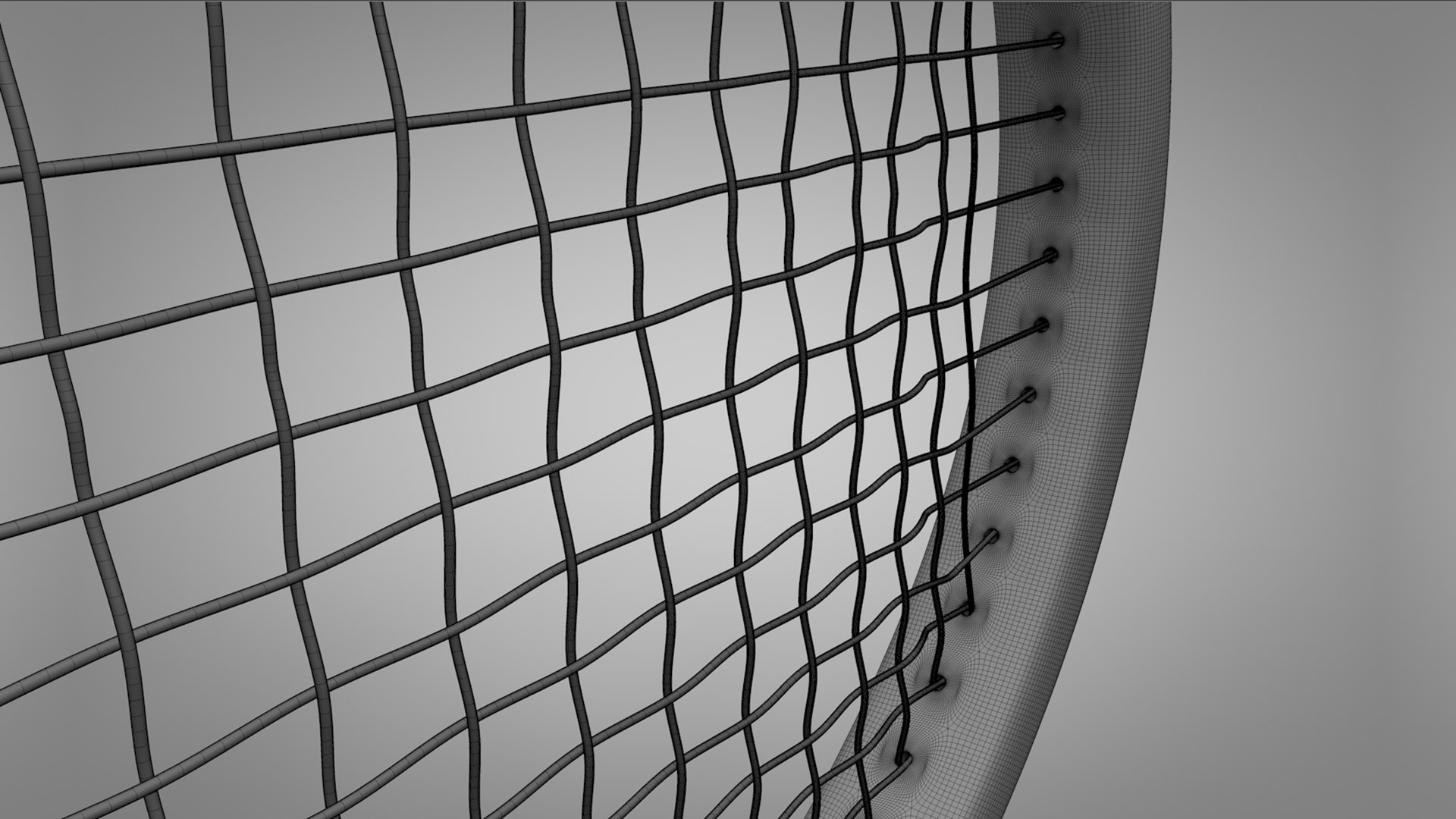 Tennis racquet wilson maureen 3D - TurboSquid 1624404