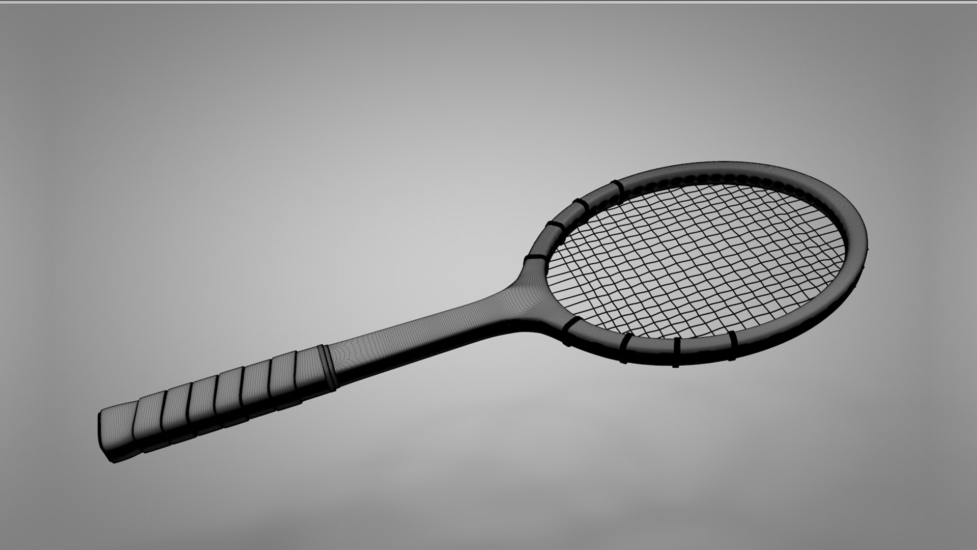 Tennis racquet wilson maureen 3D - TurboSquid 1624404