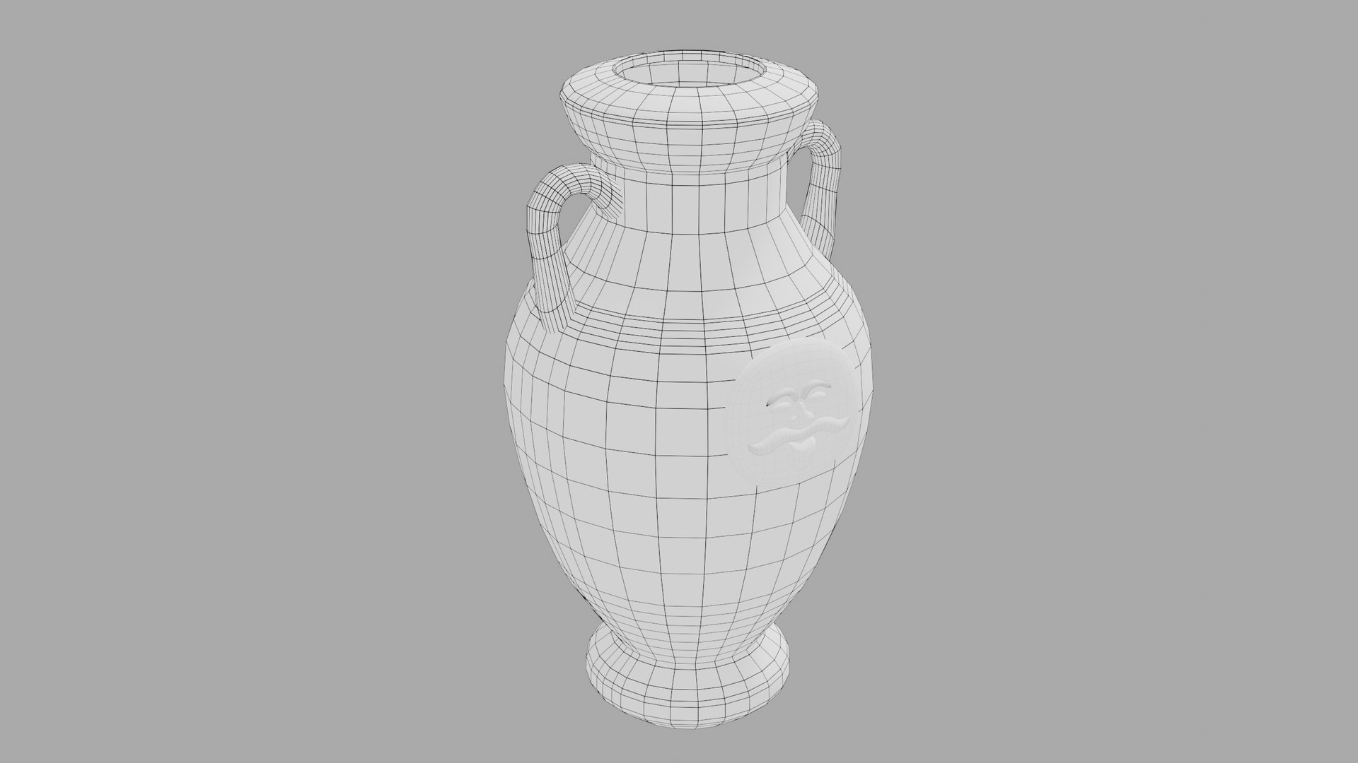 Amphora With Apotropaic Mask Model - TurboSquid 2199978