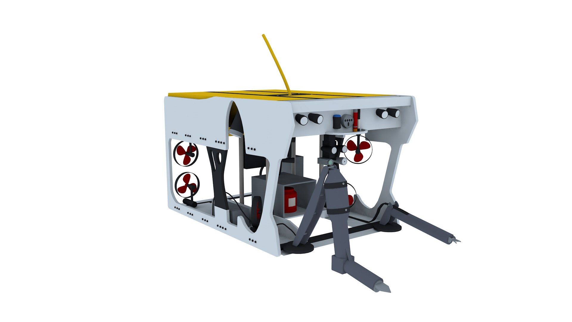 modelo 3d ROV Seaeye Leopardo - TurboSquid 1849606