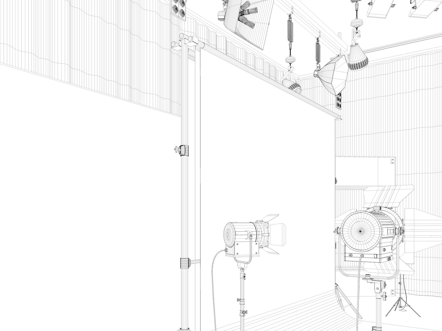 3D Photography Studio Scene - TurboSquid 2084300