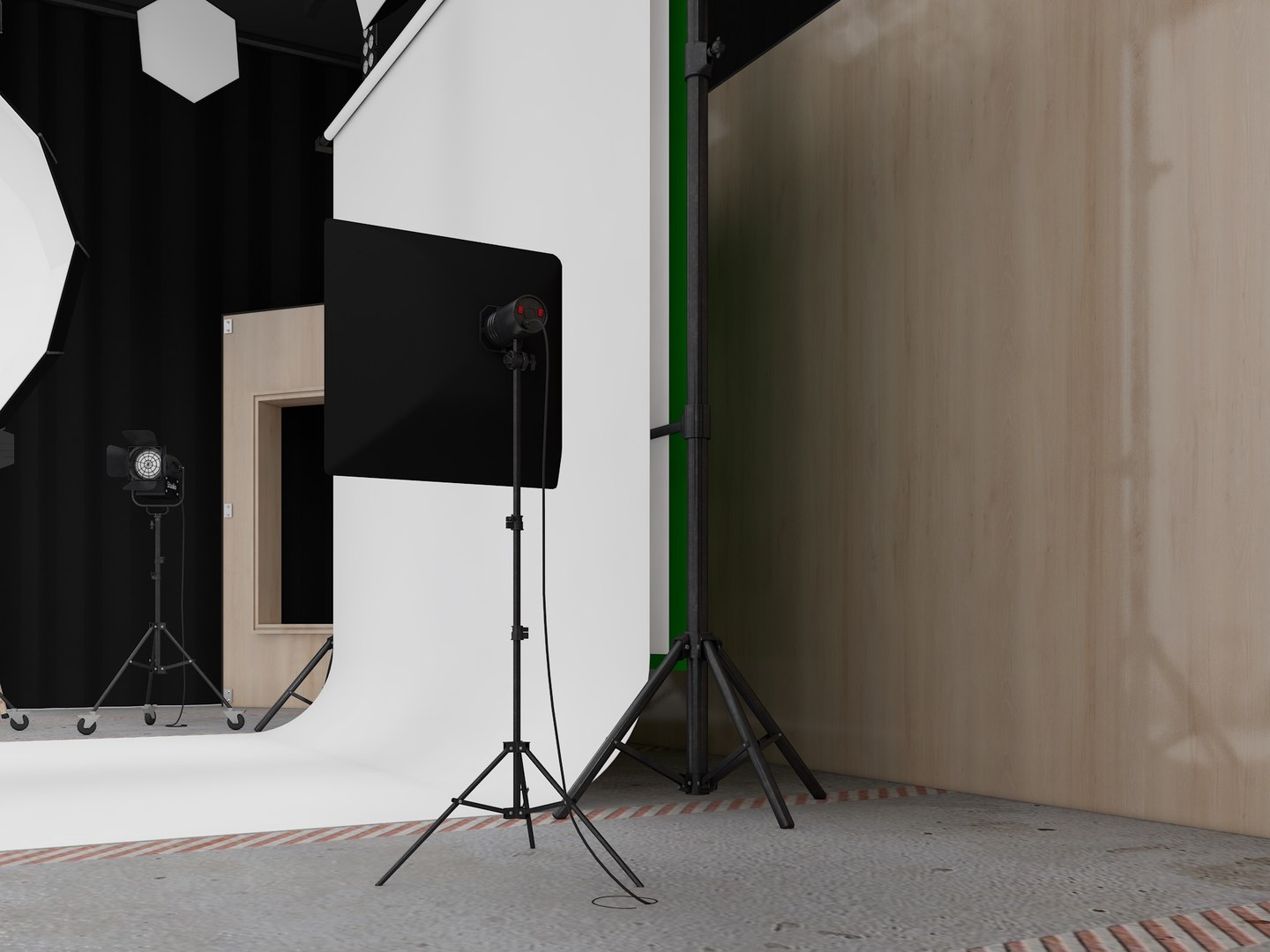 3D Photography Studio Scene - TurboSquid 2084300