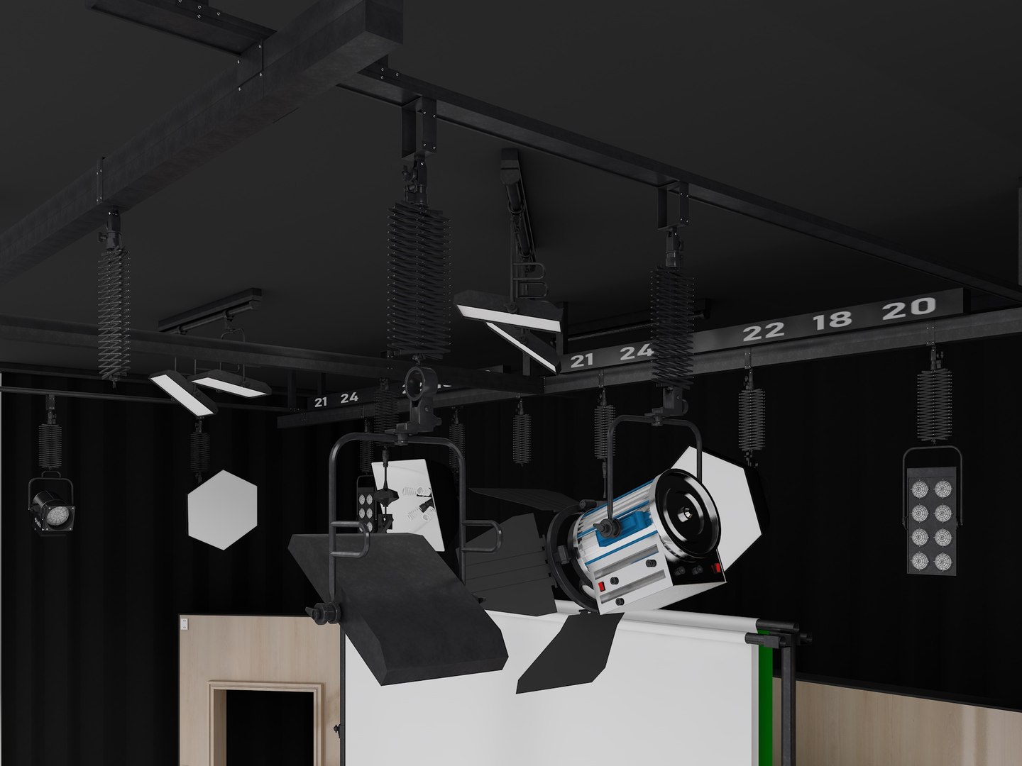 3D Photography Studio Scene - TurboSquid 2084300